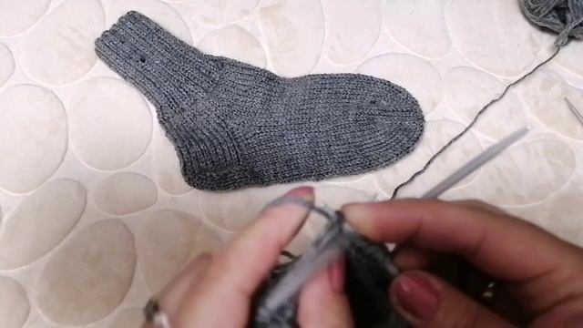 Как связать носки (подробный мк)