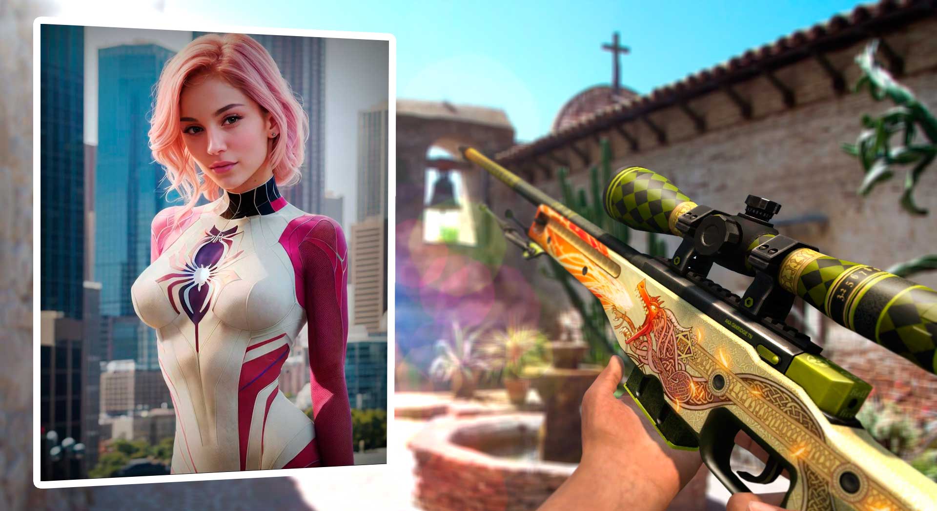 Фраги без прицела с awp в counter strike 1.6