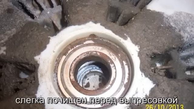 Замена подшипников в стиральной машине LG.Видео.Часть 1.