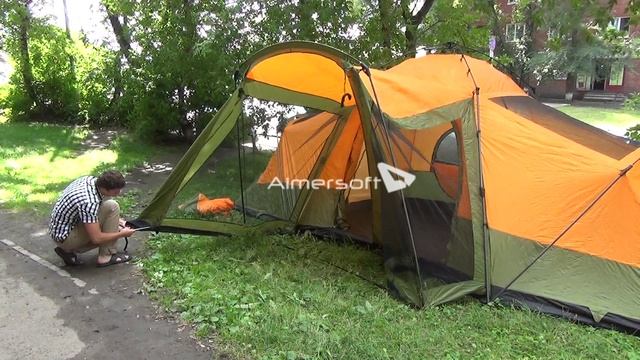 Сборка палатки "Шира-6 Люкс" (Рыболов)