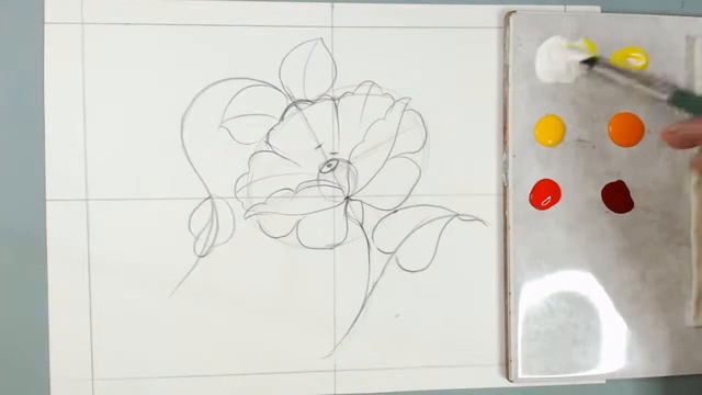 Пробный урок по наборной многоцветной росписи по мотивам урало-сибирских техник