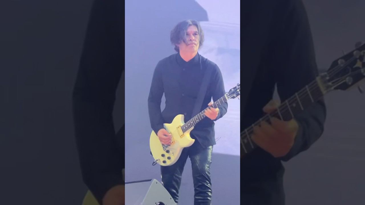 Классное вступление к песне В наших глазах! (Москва, 24.05.24) #каспарян #yamahasg200 #цой