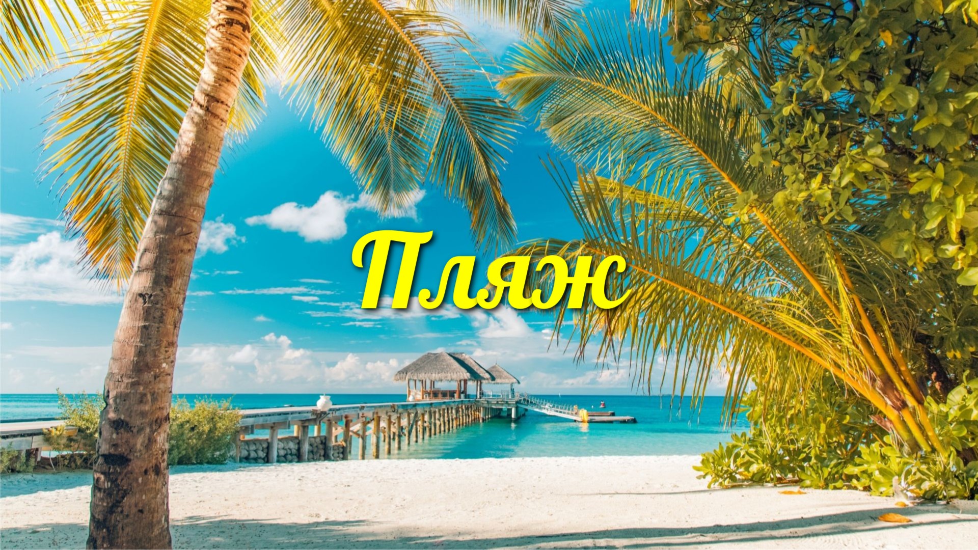 Пляжный Рай за городом |Медитация, Расслабляющая музыка, Звуки природы, Пляж