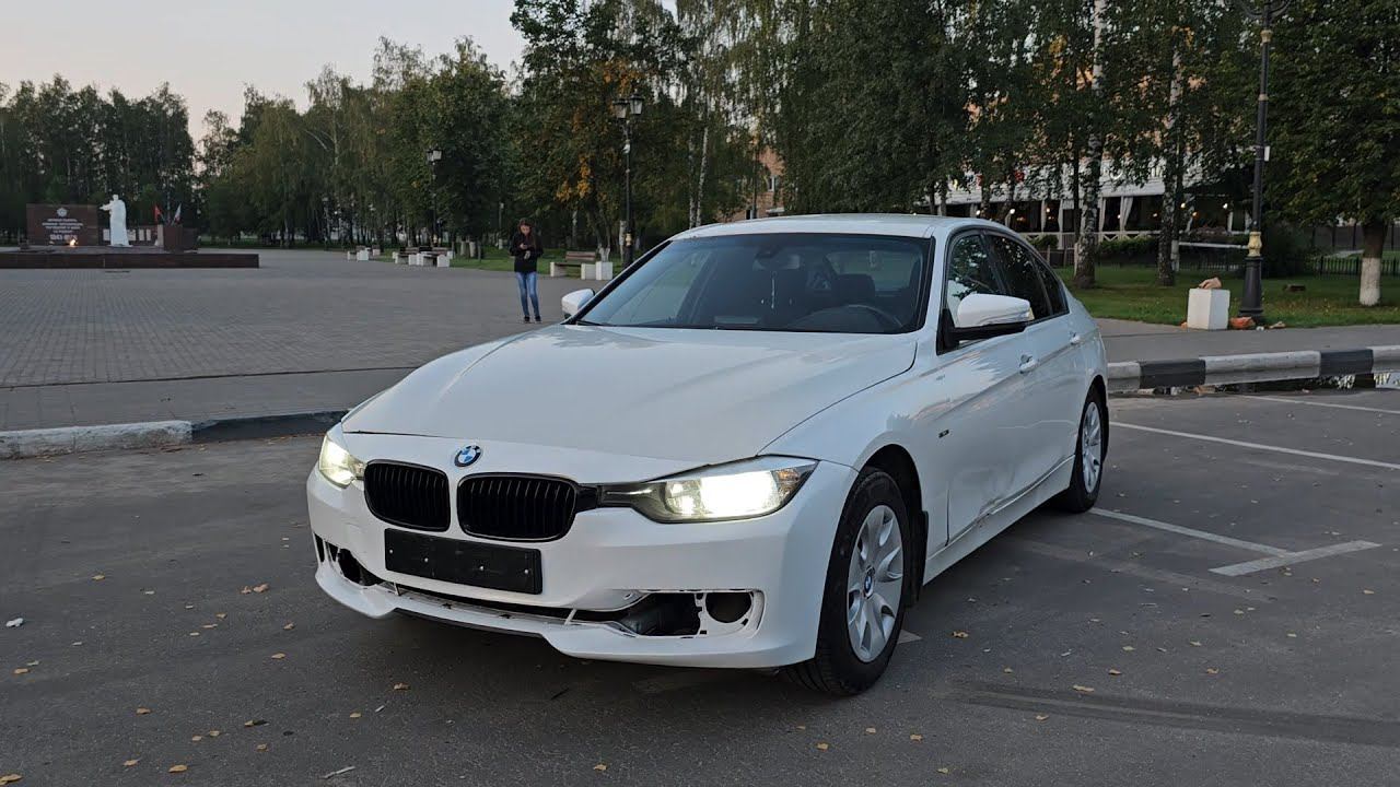 BMW F30 ЗА 230К - ПЕРВЫЙ ЗАПУСК И ВЫЕЗД - ГУР ОТ MARK 2
