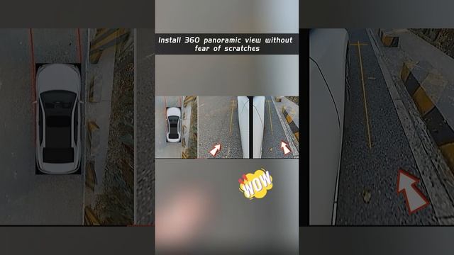 install 360 car camera without fear of scratches