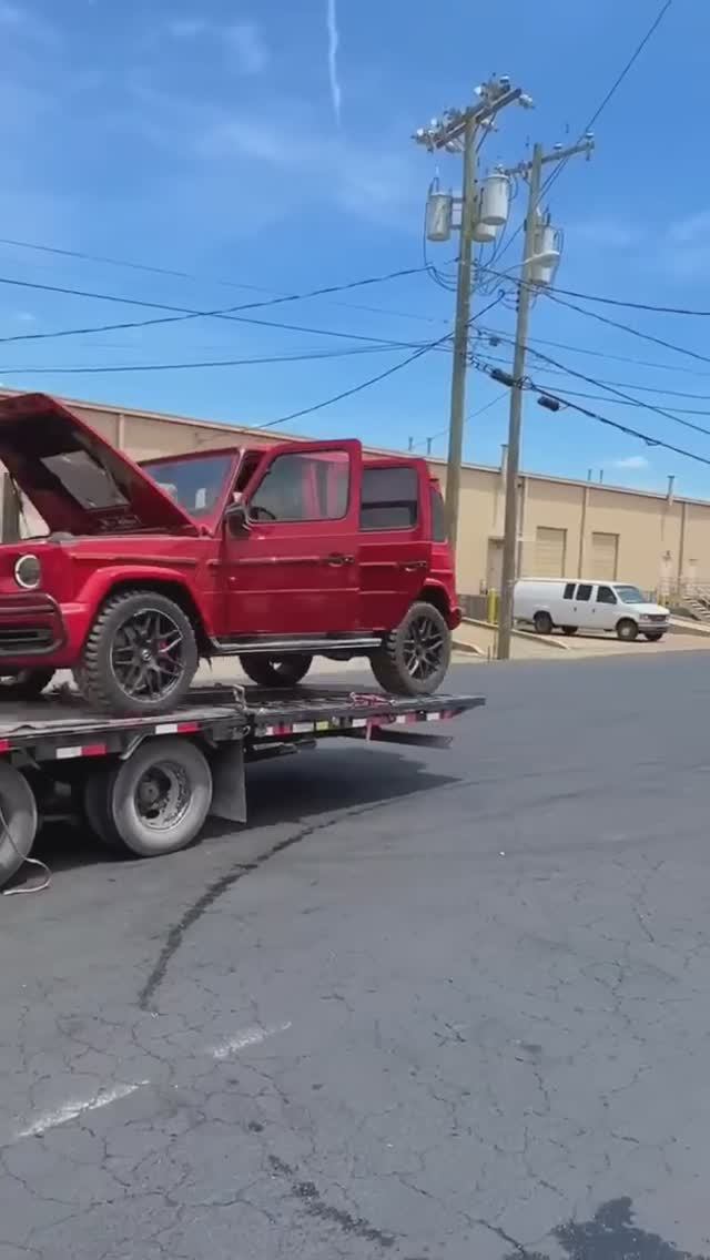 Раздолбаи на Гелеке G 63.