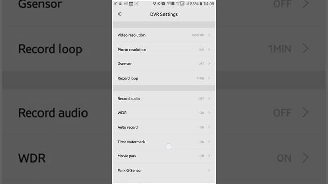 Приложение TimaCam для видеорегистратора Sinosmart