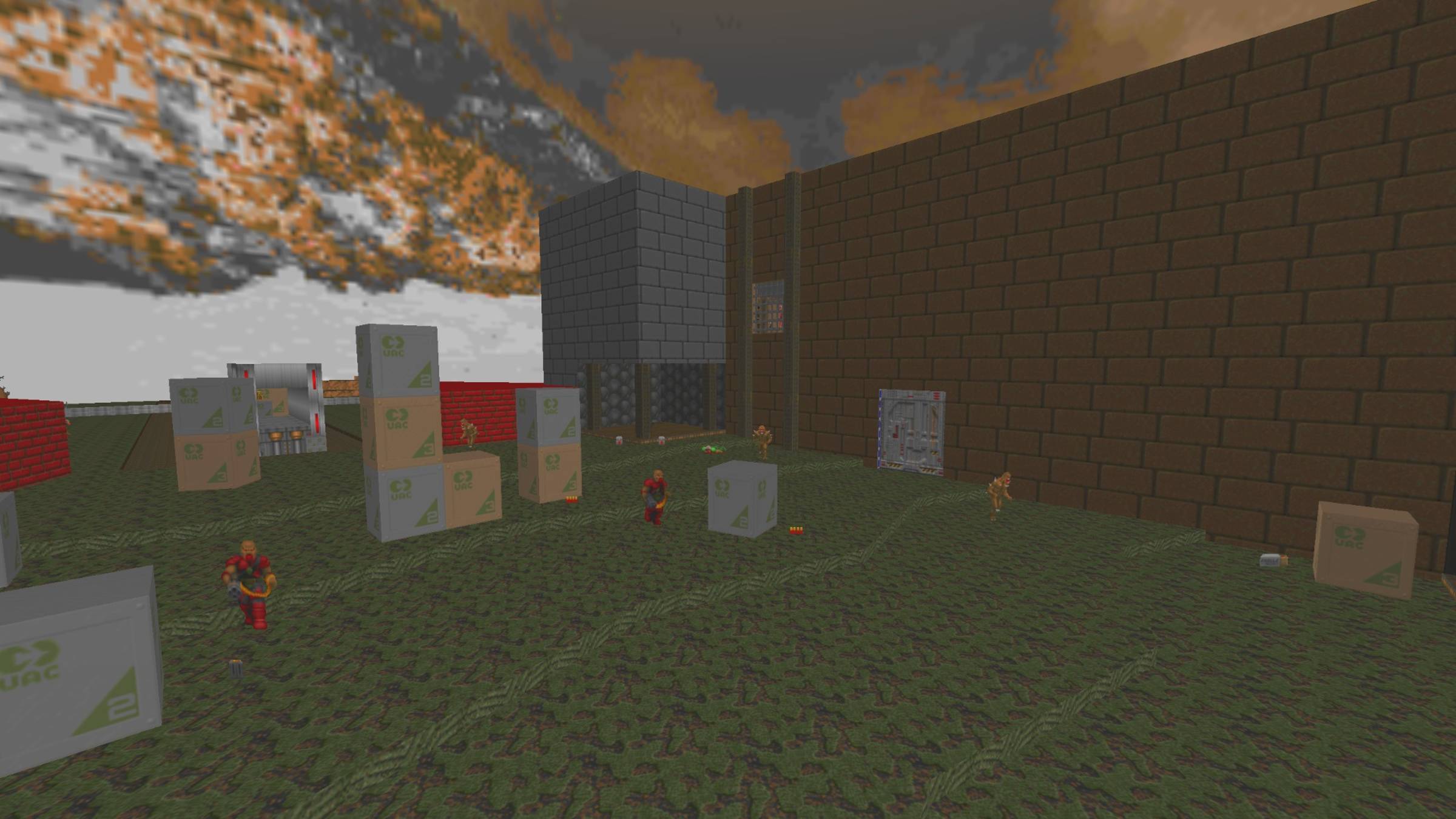 Map01: Industrial Action - Road to Hades [Все секреты]