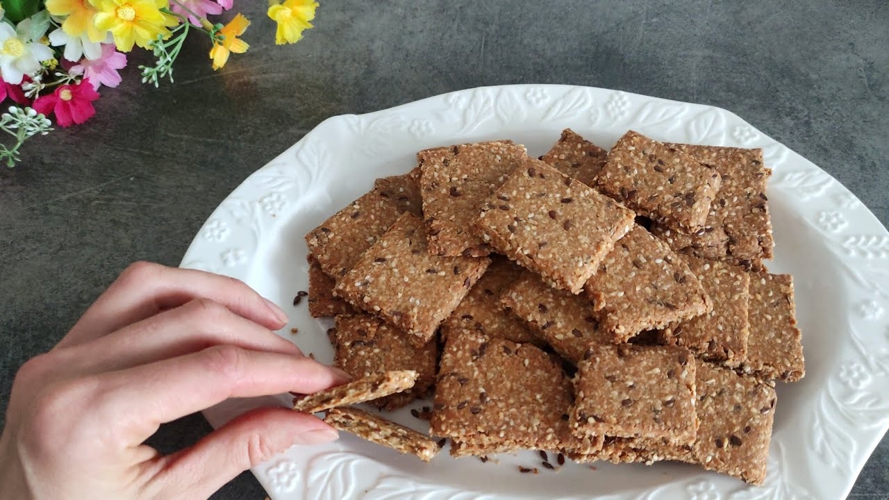 Нутовые крекеры - супер белковый