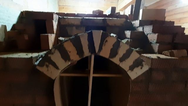 Русская печь с лежанкой Часть 4