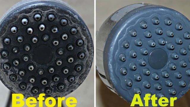 Как убрать известковый налет с крана и душа  дома. Средство очистит кран и душ от водяного камня