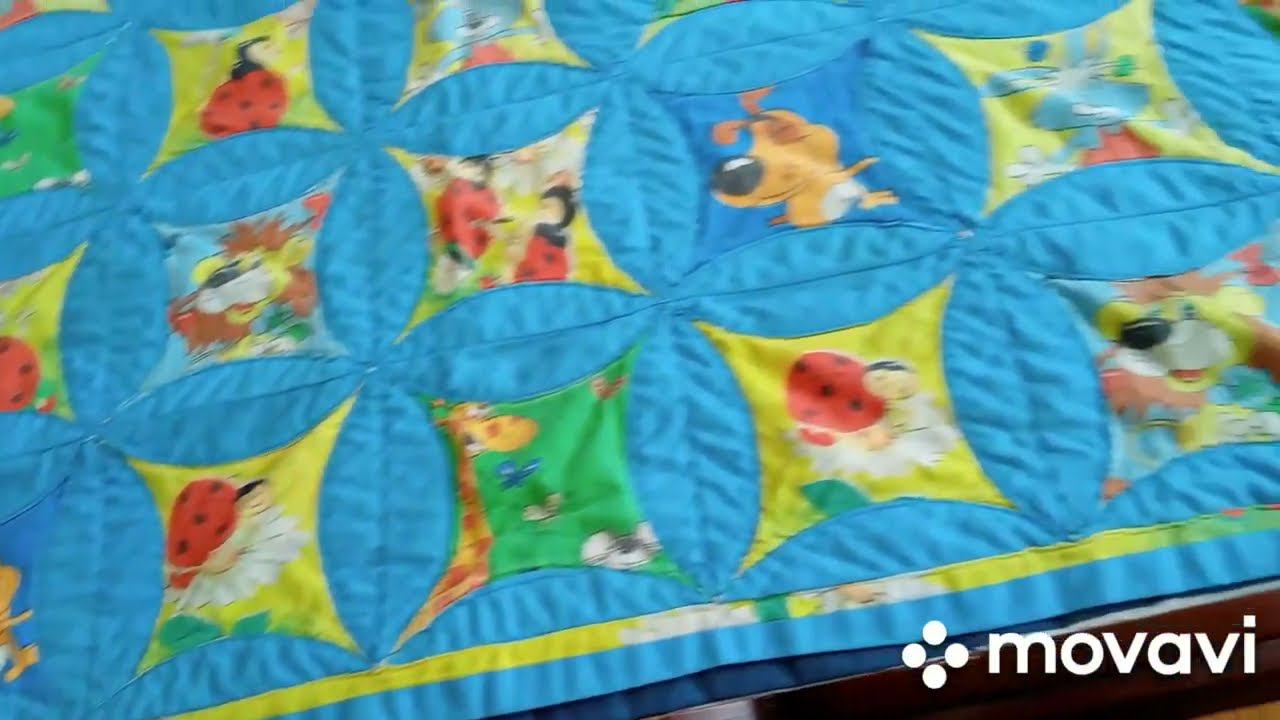 Покрывало в стиле кафедральные окна