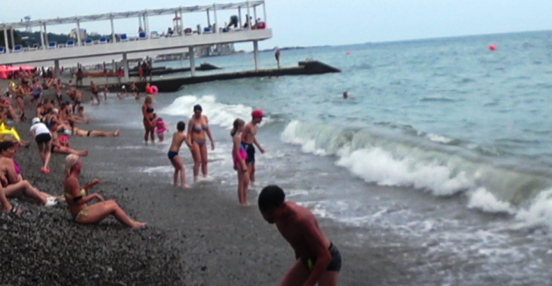 018. Крым. Прощанье с Ялтой. Море, я тебя люблю