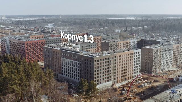 Середневский лес| Ход строительства. Март | ПИК