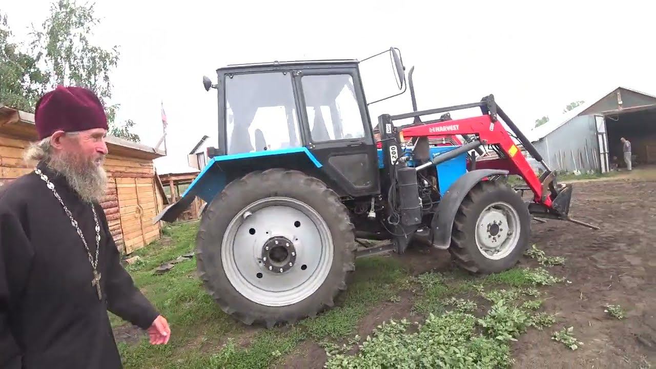 Освящение техники на ферме Андрея Головача в с. Черёмное. 05.08.2023 г.