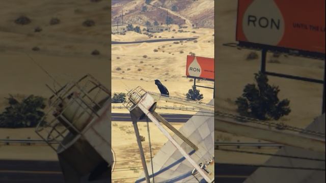 10 секунд полет нормальный в GTA # Shorts