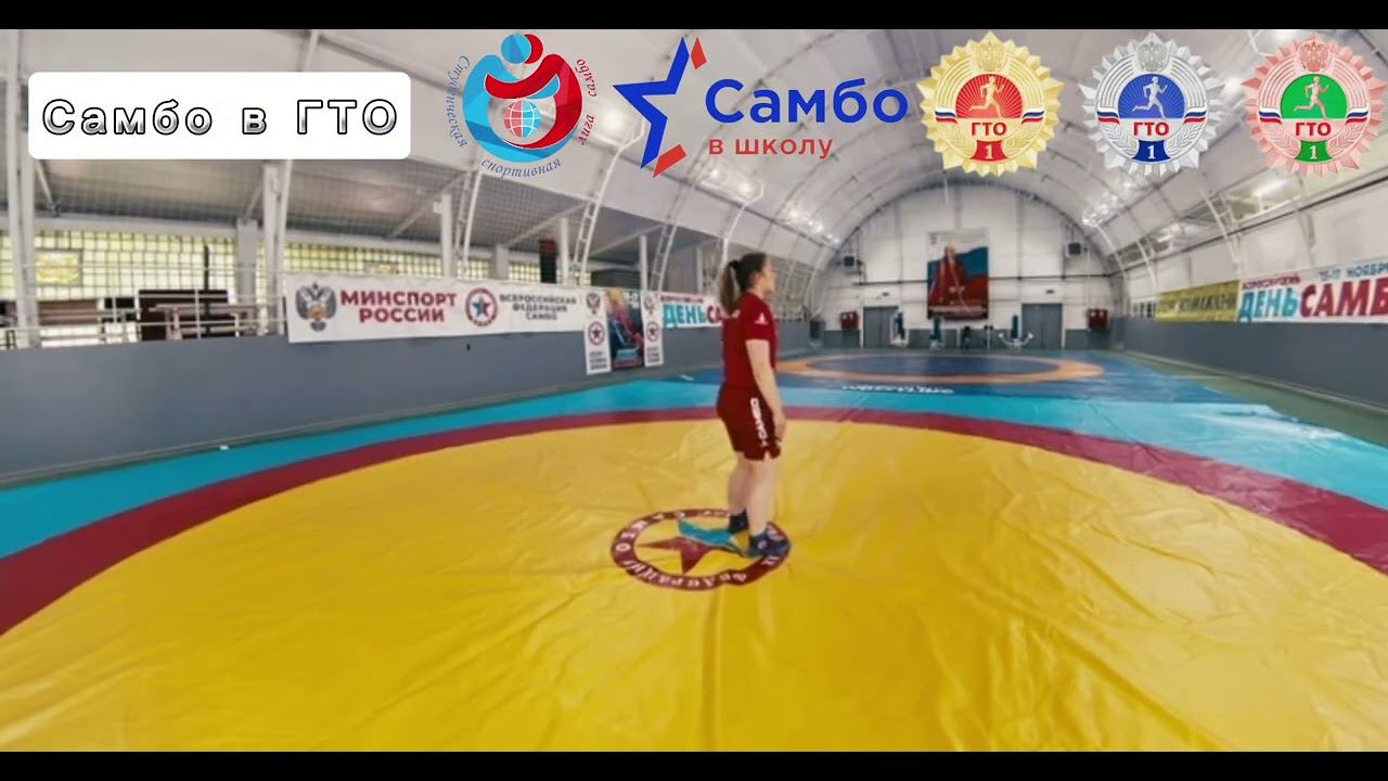 Самостраховка при падении на спину прыжком