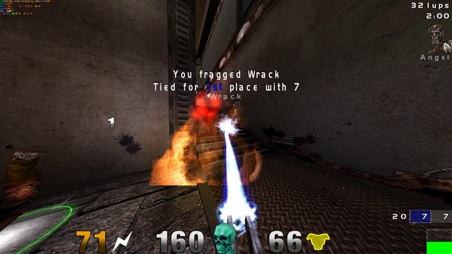 Quake 3 arena 4k, mod RUNO, прохождение nightmare, map14, dm10