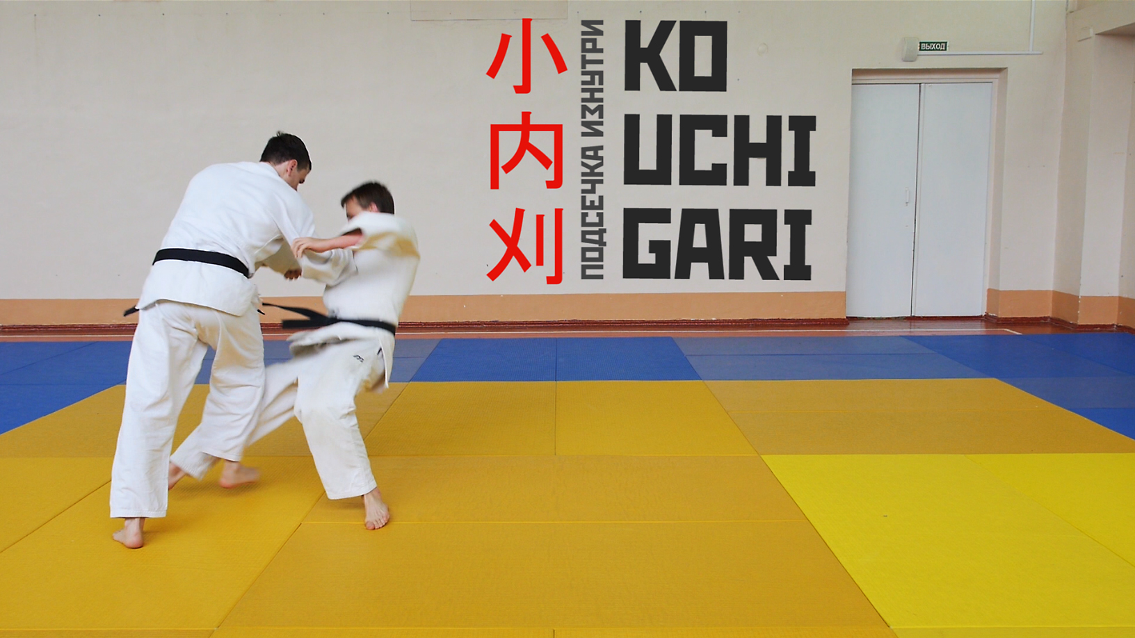 KO UCHI GARI / Подсечка изнутри/ 小内刈