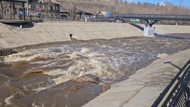 Река Кача, Красноярск.