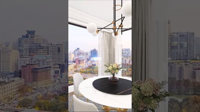 Дизайн современной кухни гостиной в стиле Неоклассика