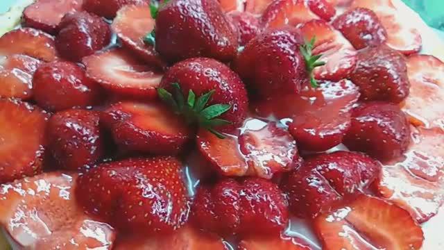 Клубничный пирог И торта не надо! Пирог с клубникой на легком ТВОРОЖНОМ тесте.