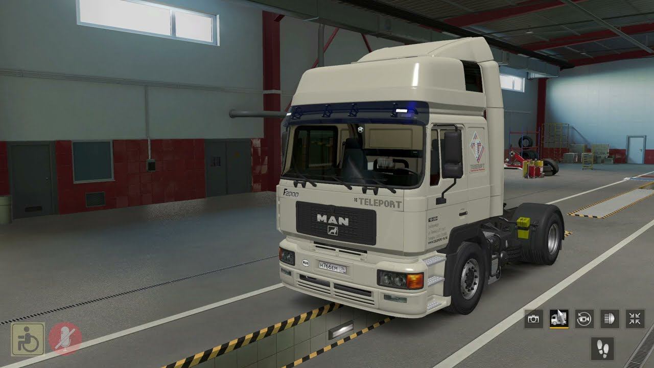 Эксклюзив для не дефолтных тягачей. Мод "Экспедитор" для ETS 2.