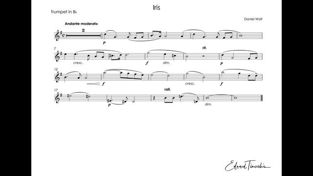 Wolf, Daniel - Iris - Sergei Nakaryakov trumpet Bb