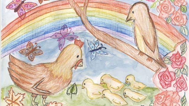 «Кажется». Автор -  Лазарева Ксения, 7 лет, г. Вологда