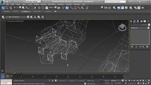 16. Finishing the toe bones