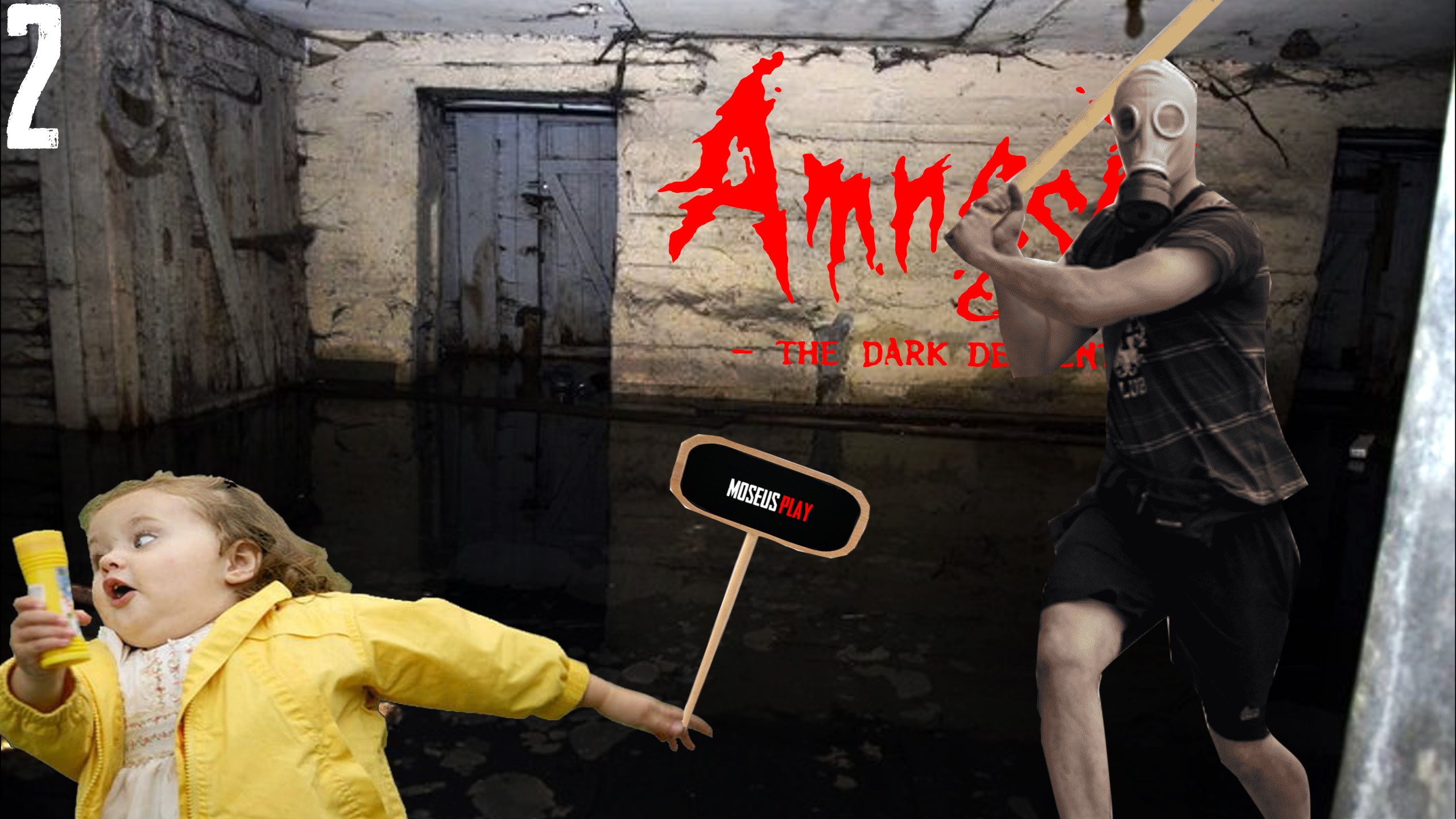 Подвальные тайны хоррор классики ➤ Amnesia the dark descent| 2