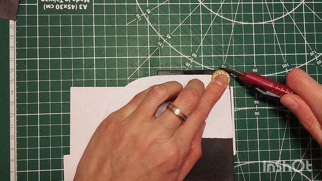 Скругление углов картхолдера