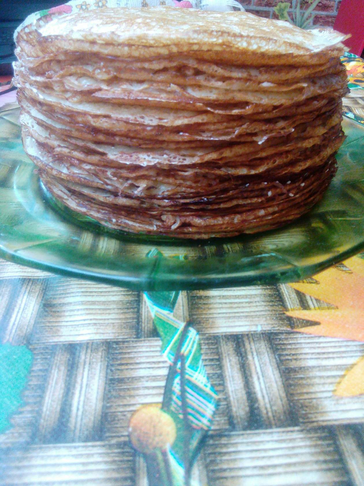 Пеку слоёные треугольники и блинчики.(Часть 1)