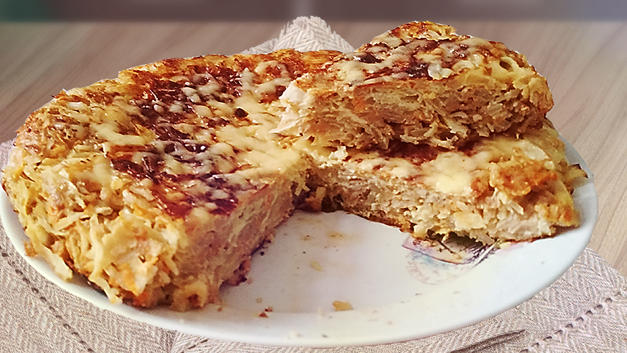 Легкий способ приготовить капустный пирог на сковороде.