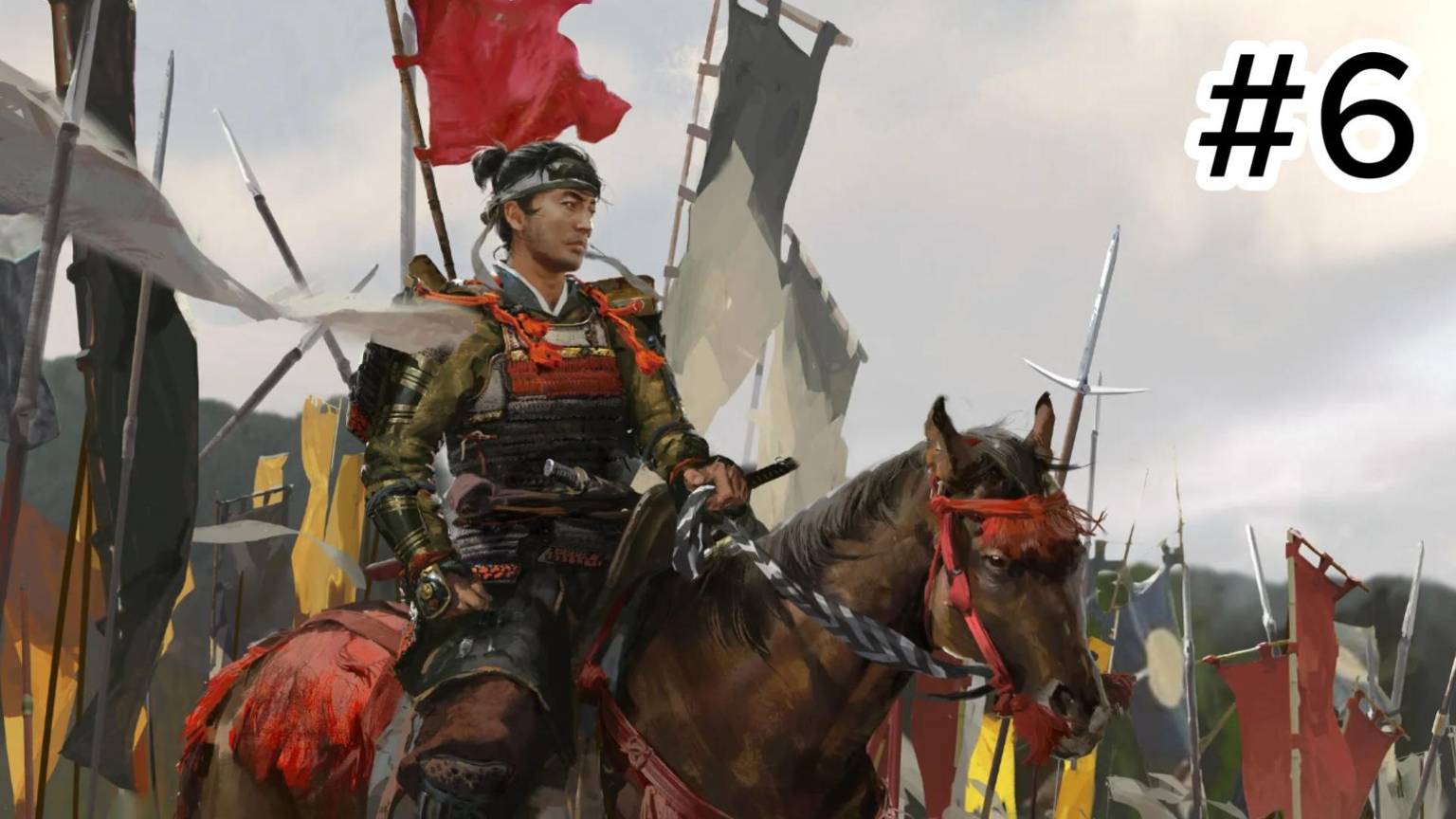 #6 Ghost of Tsushima DIRECTORS CUT Пере-прохождение в 2024 в хорошем качестве #6