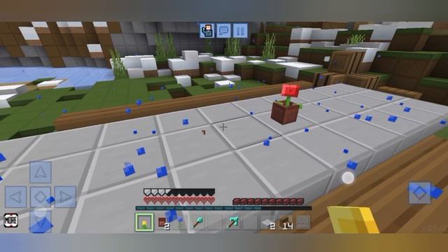 Как мы с жителями отметили новый год в minecraft | ДимА4 minecraft!