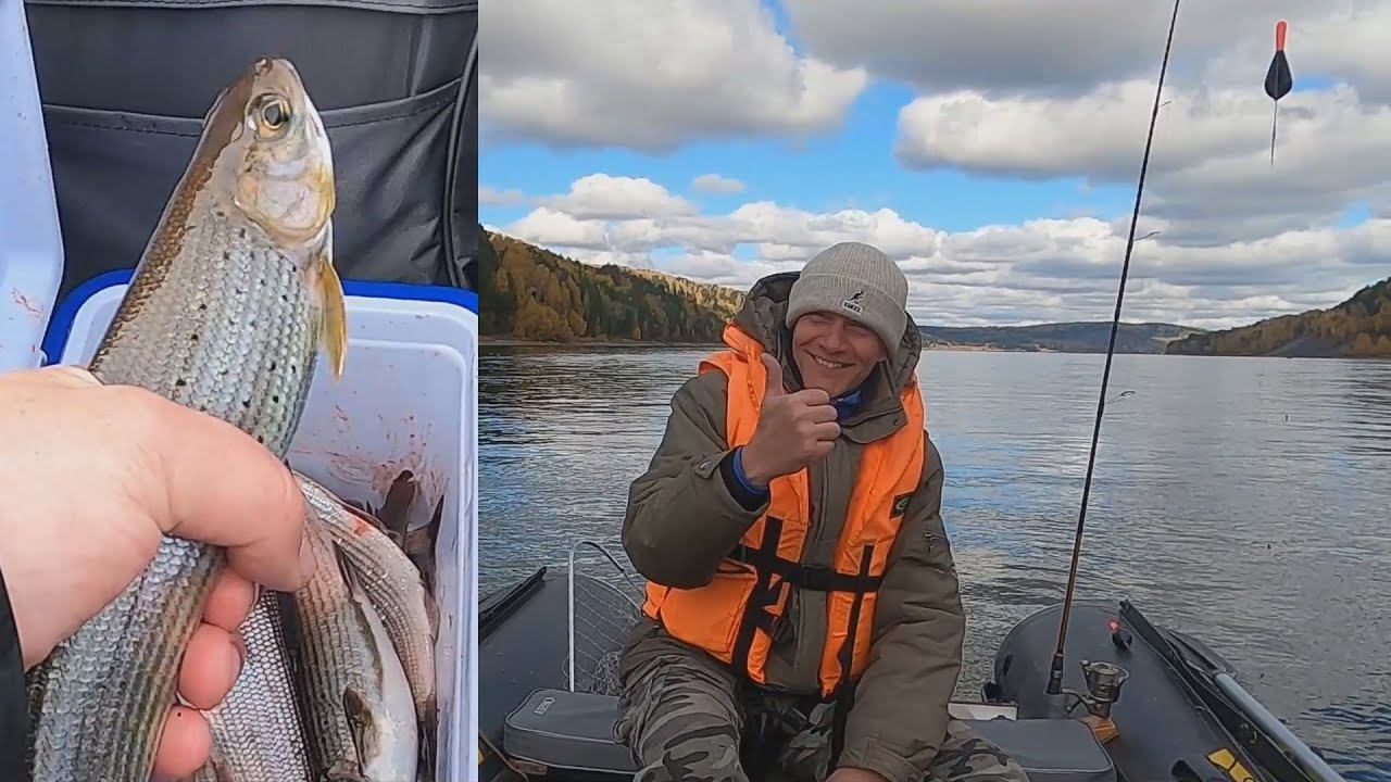 Рыбалка на Енисее, хариус на мушку. Рыбалка на тирольку и рыбалка на балду поздней осенью