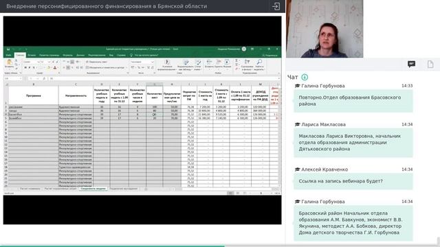 03. Внедрение персонифицированного финансирования в Брянской области [29.04.2020]