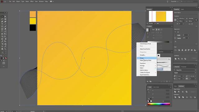ТОНКАЯ ГЕОМЕТРИЯ. Инструмент BLEND (ПЕРЕХОД). УРОК В ADOBE ILLUSTRATOR.