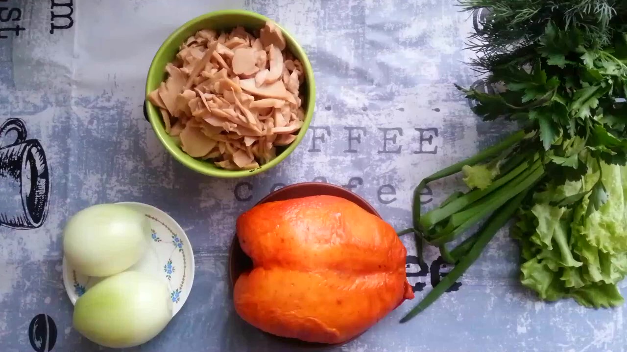 Быстрый салат на скорую руку.