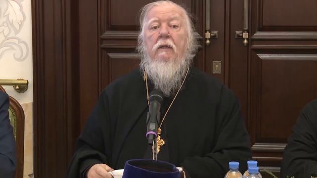 Выступление отца Дмитрия на Рождественских чтениях в ХХС.22.01.18