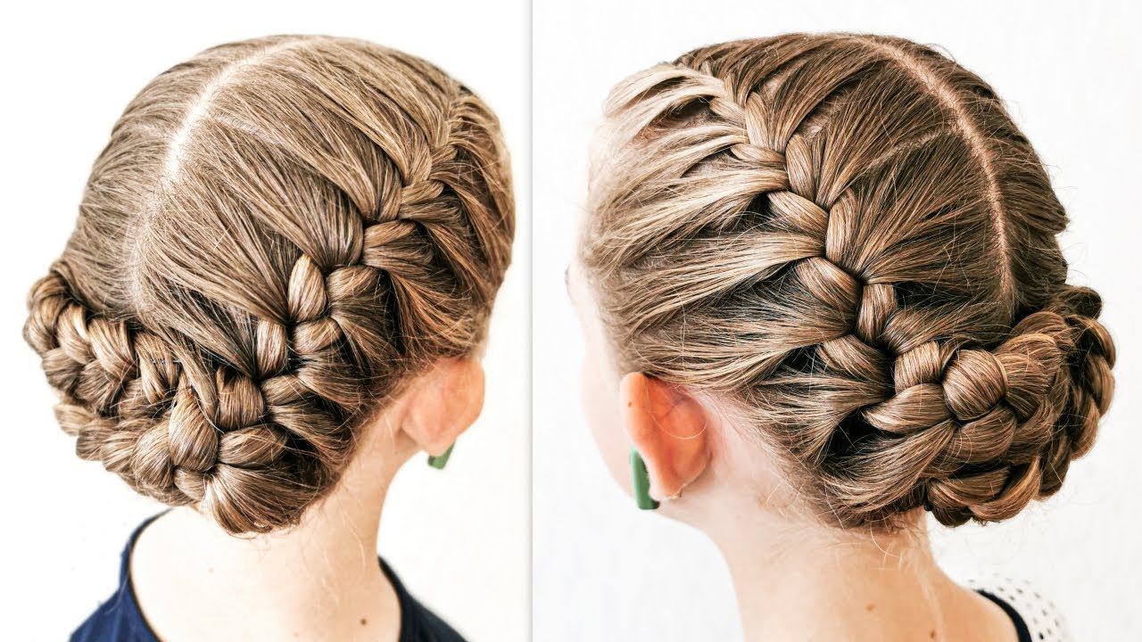 The perfect hairstyle for every day. Very simple hairstyle.