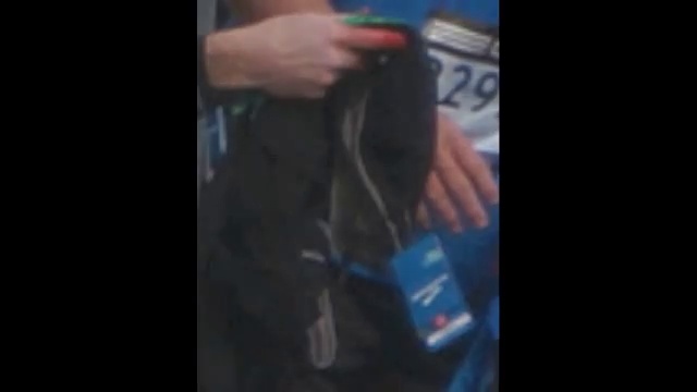 What's this thing being brought over to Jeff Bauman