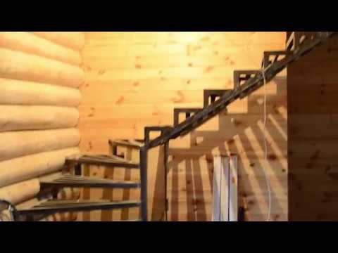 Хорошая лестница для хорошего дома, каркас плюс крыльцо. Лестница Берёзка.