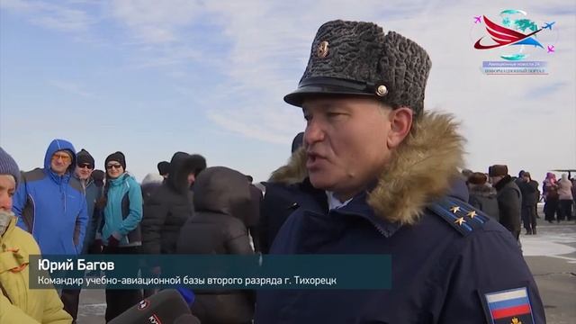 Стрижи» над Кубанью высший пилотаж показали экипажи ВКС в Тихорецке