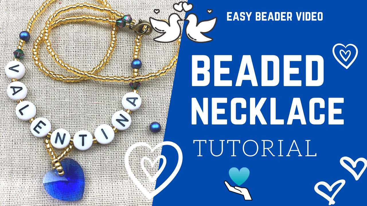 Ожерелье с сердцем | процесс создания * DIY