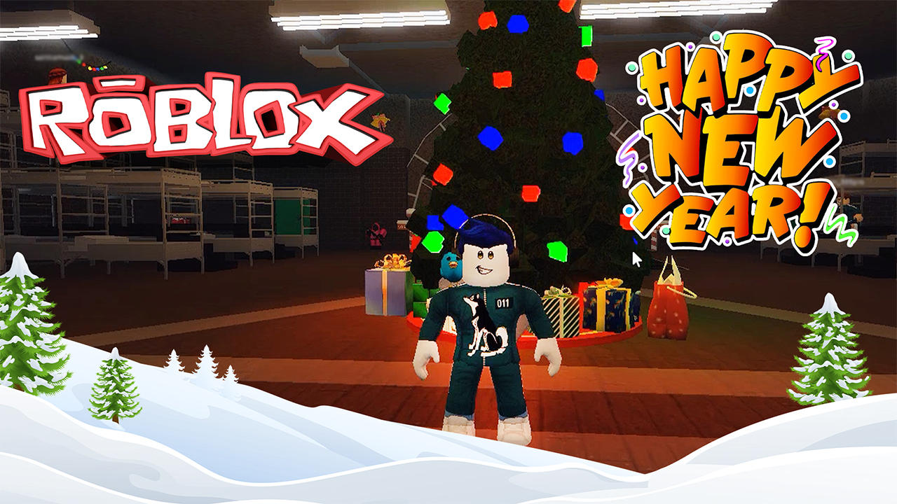 ??? Пёсик Лайки и Новогодняя Игра в Кальмара в Роблокс