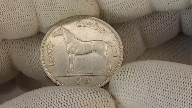 Ирландия ½ кроны, 1942 года.