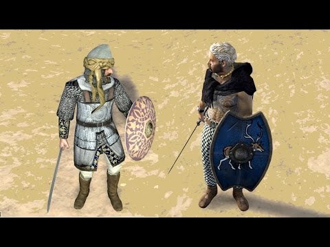 ✞ Арабский воин VS Викинг ✞ Схватка ✞