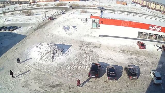 ДТП ул. Автомобилистов (п. Северный) _ 26.02.2021